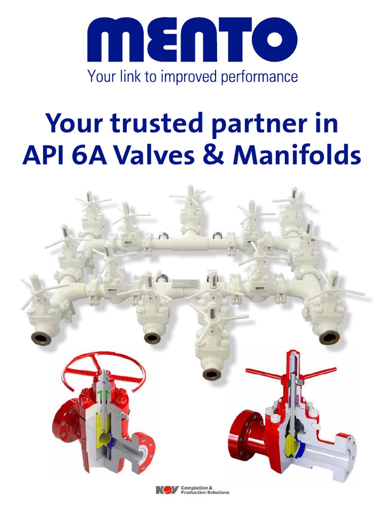 Mento_Katalog API 6A valves & manifolds_21.06.21_rev18 (1) | PDF ...