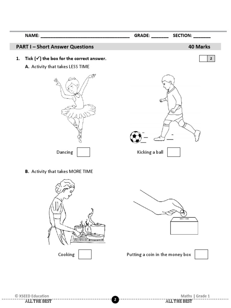 1 Maths PDF