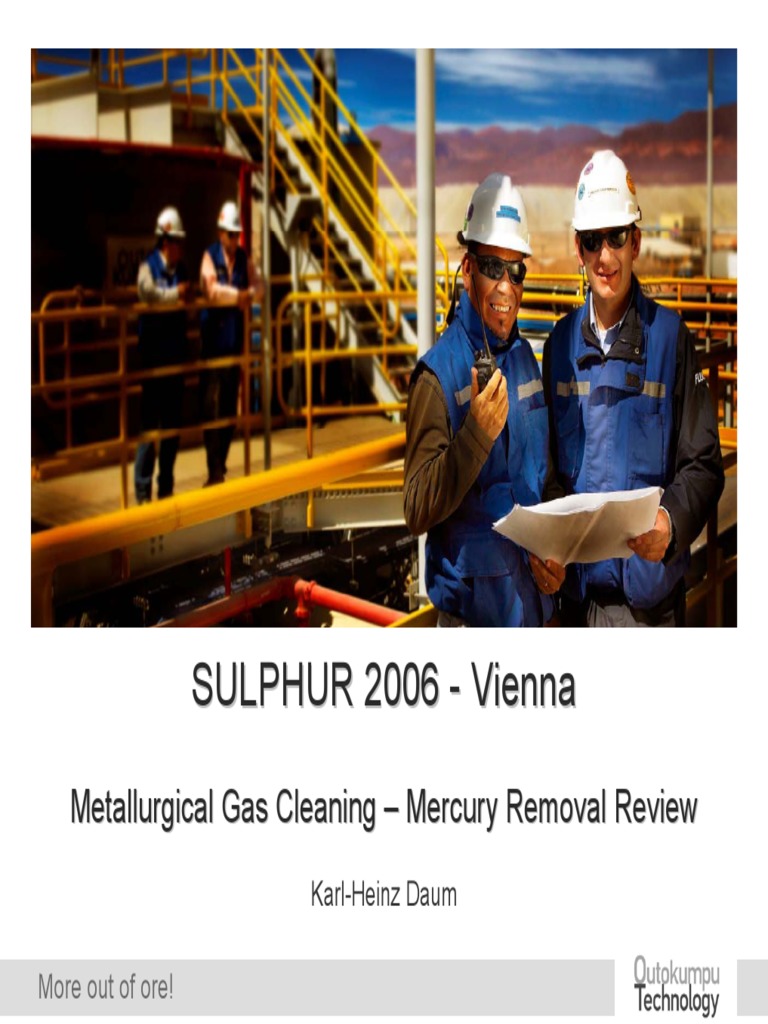 Outokumpu (Daum) | PDF | Mercury (Element) | Sulfuric Acid