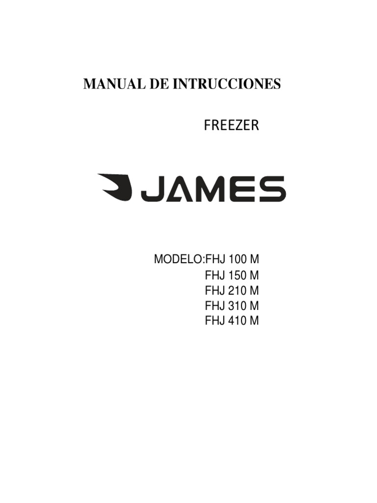 Manual FHJ M100-150-210-310-410 | PDF | Alimentos