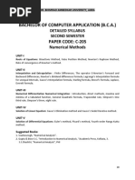 Computer Oriented Statistical Methods | PDF | Interpolation | Numerical ...
