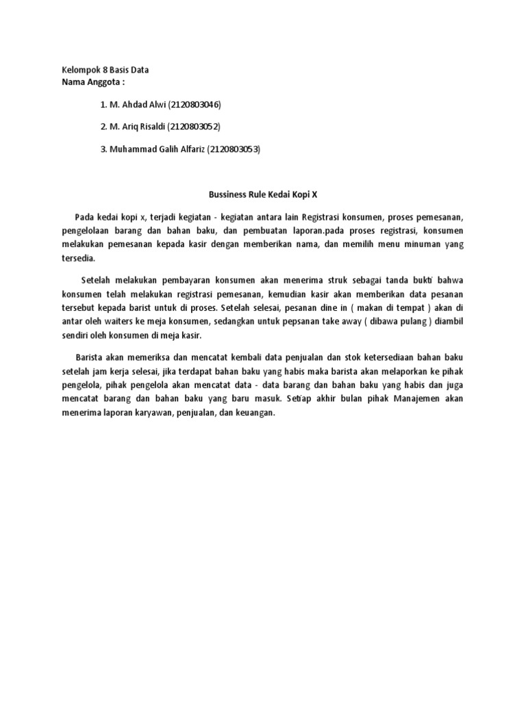 Kelompok 8 Basis data-WPS Office | PDF