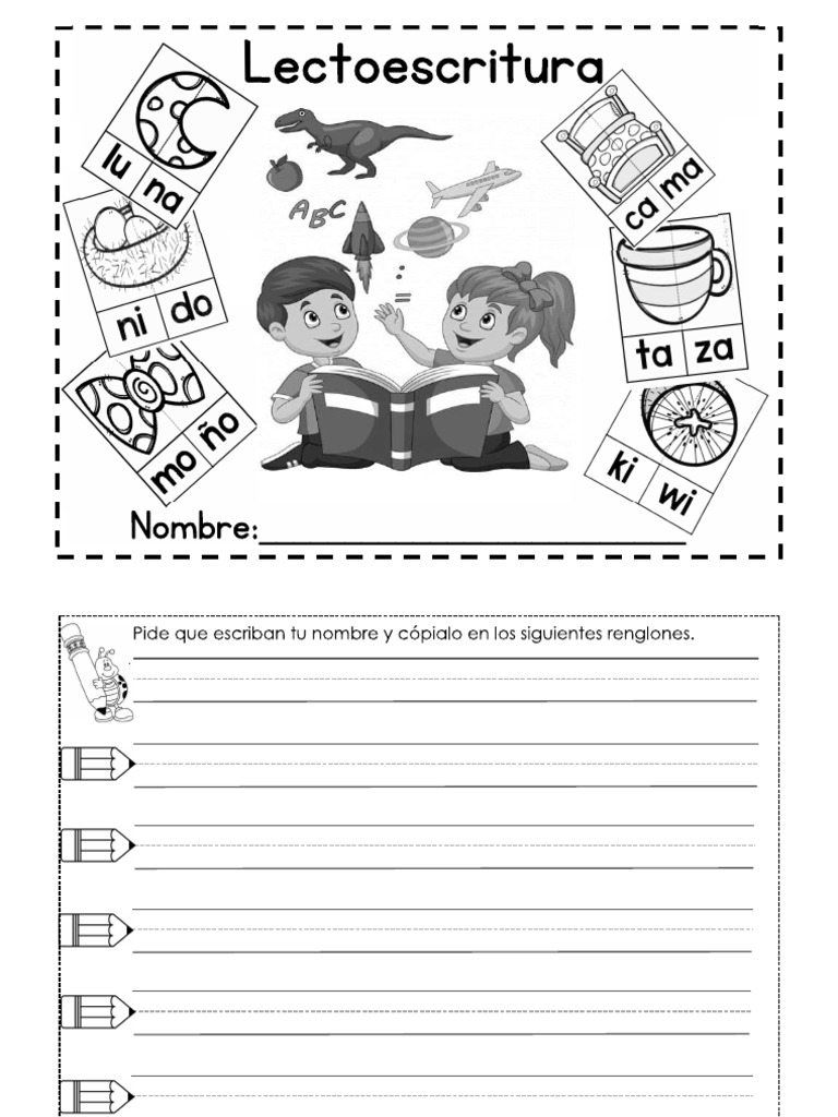 Cuadernillo De Lecto Escritura Pdf