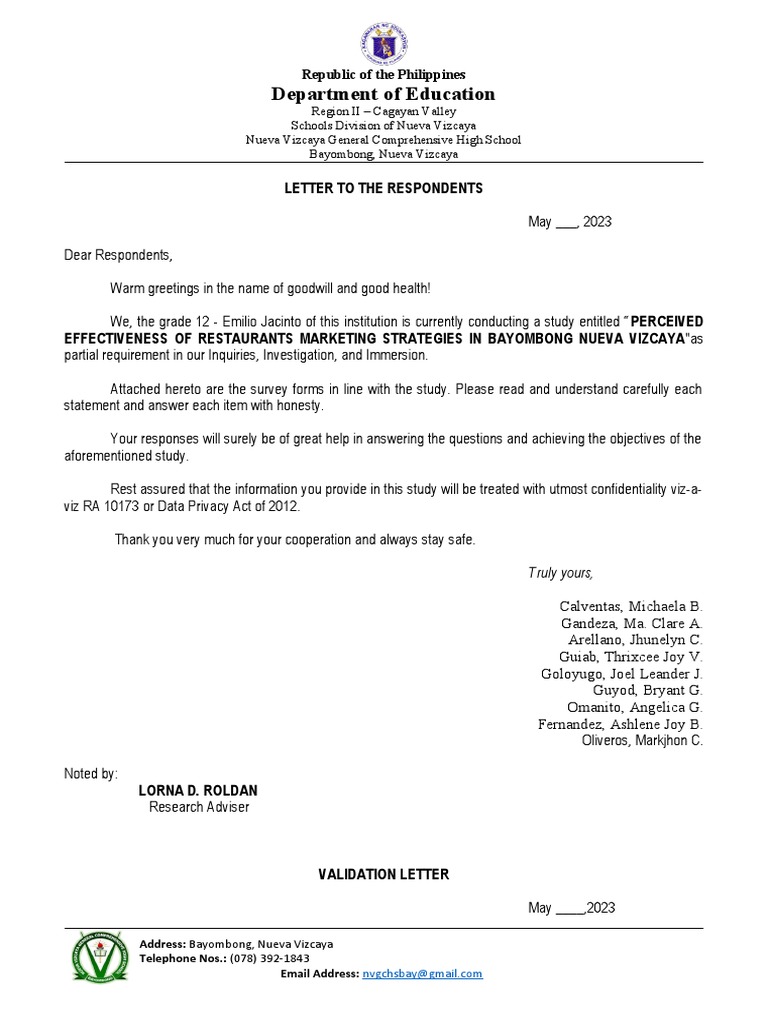 3is Validation Letter | PDF