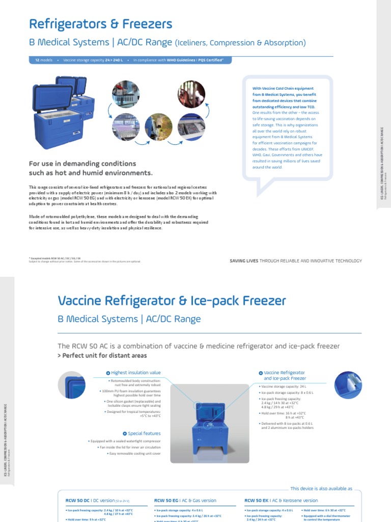 Brosur TCW 2000 Ac | PDF | Refrigerator | Materials