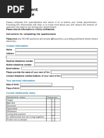 Medical Assessment Form DH3008 0521 | PDF | Health Professional | Privacy