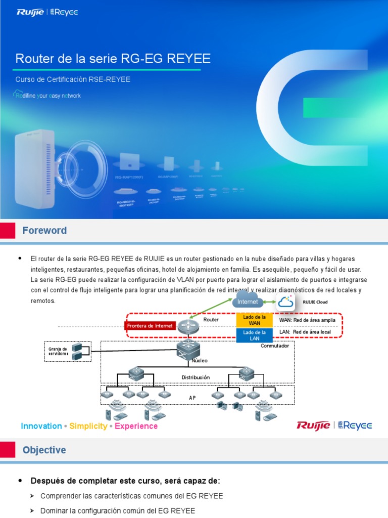 Material 1.RSE Reyee Router 2022.4 | PDF | Red privada virtual ...
