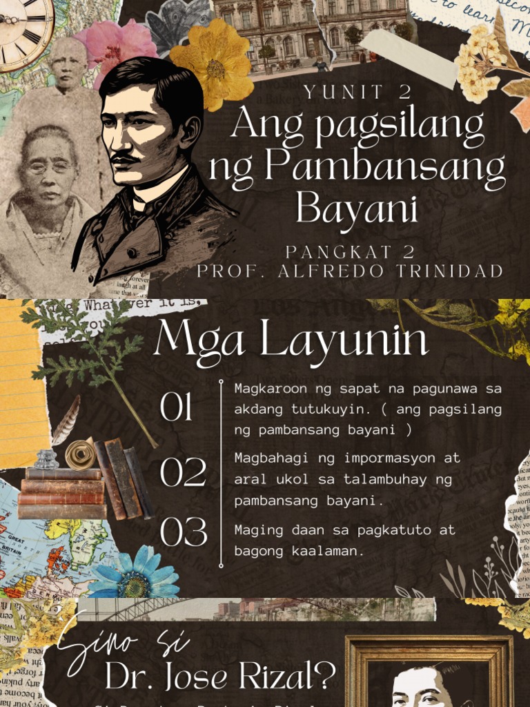 [Pangkat 2] YUNIT 2 Ang Pagsilang Ng Pambansang Bayani | PDF