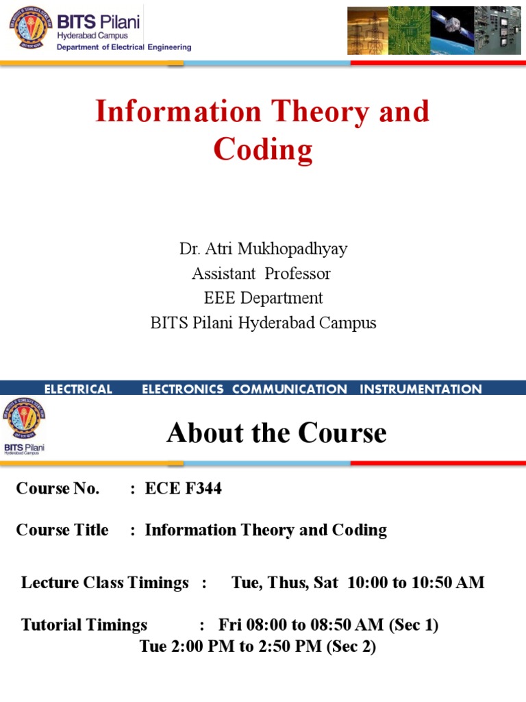 ITC Lectures Merged | PDF | Code | Data Compression