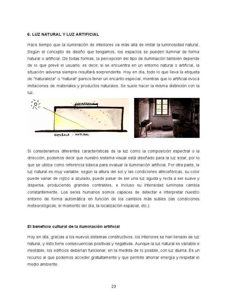 6_7_Luz natural o artificial y luz blanca o de color | PDF | Color ...