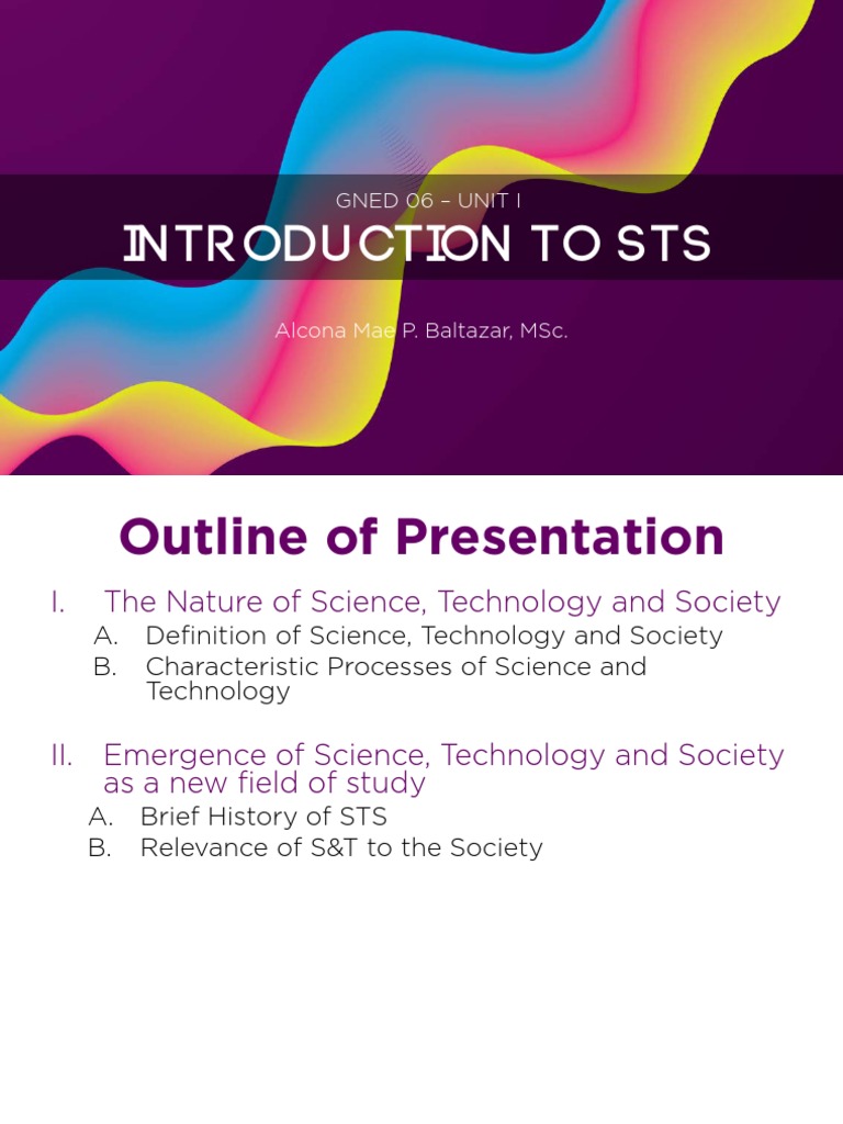GNED 06 - Lecture 1a Handout | PDF | Science | Society