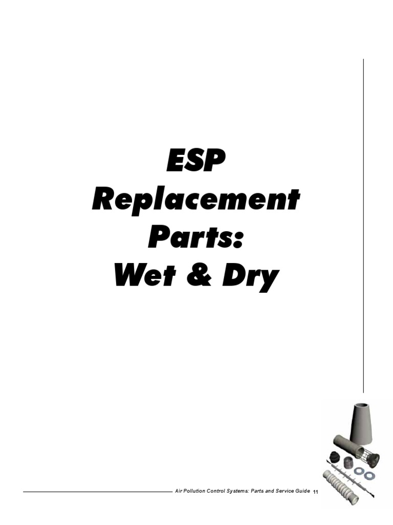 ESP Replacement Parts: Wet & Dry: Air Pollution Control Systems: Parts ...
