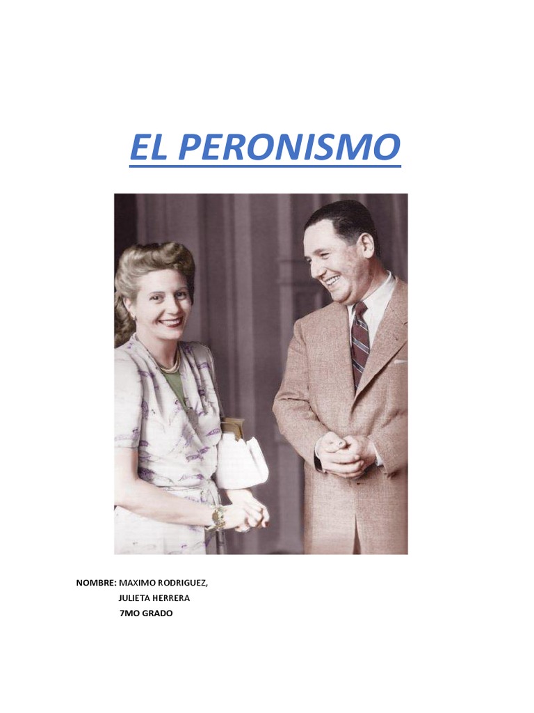 Época de Perón - 045347 | PDF | Argentina | Gobierno