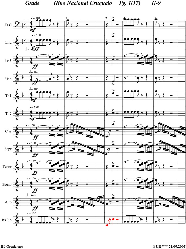 H 09 Grade | PDF | Canto | Música de coral