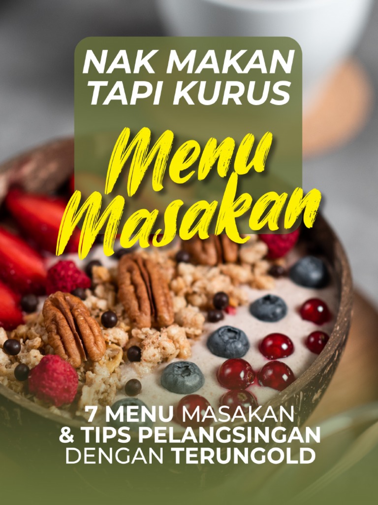 E-Book-Nak-Kurus-Tapi-Makan-Menu-Masakan | PDF