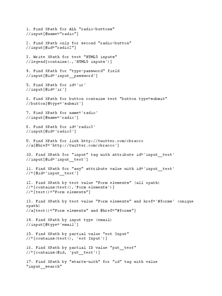 Xpath | PDF | X Path | Data Serialization Formats Xpath | PDF | X Path | Data Serialization Formats