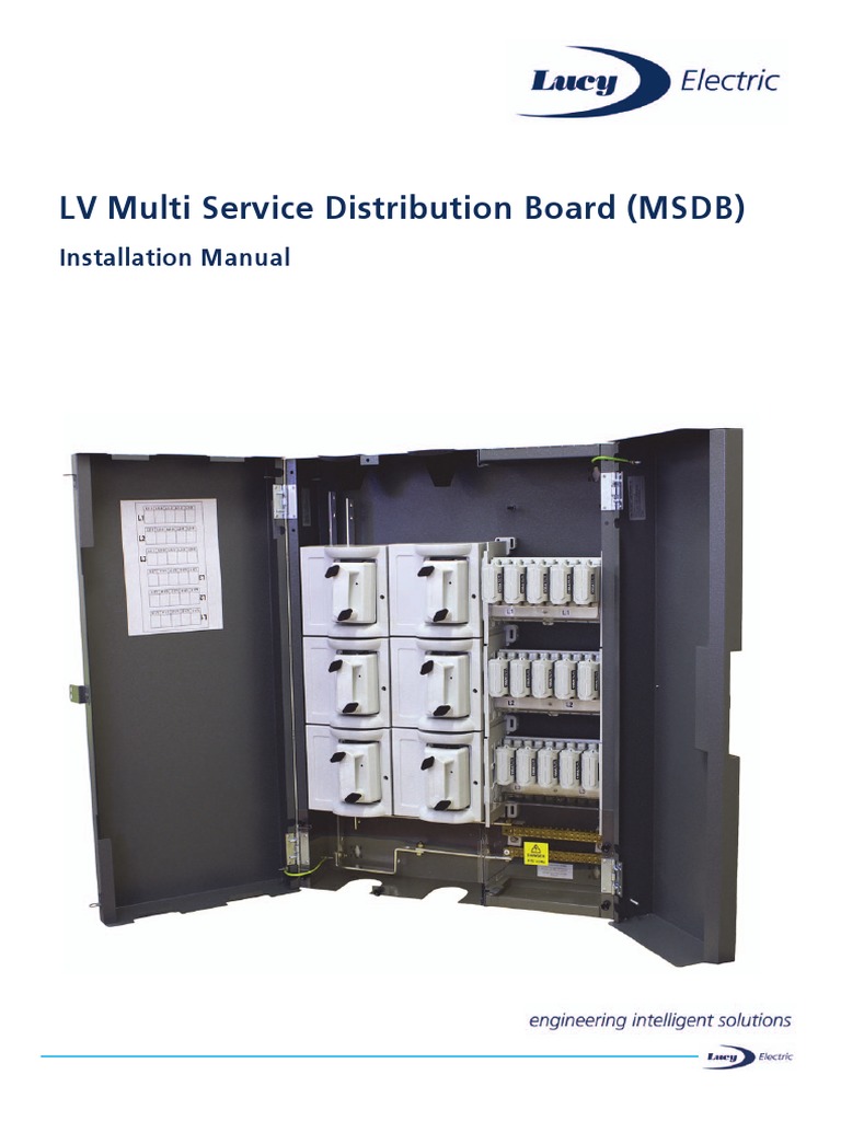 MSDB Preparing Manual and Installation Iss2 | PDF | Electrical ...