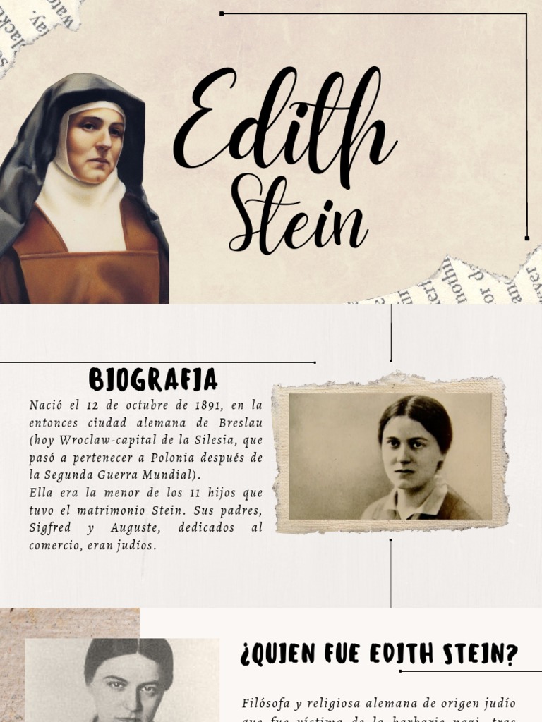 Edith Stein F. (7) | PDF | Teorías filosóficas | Metafísica