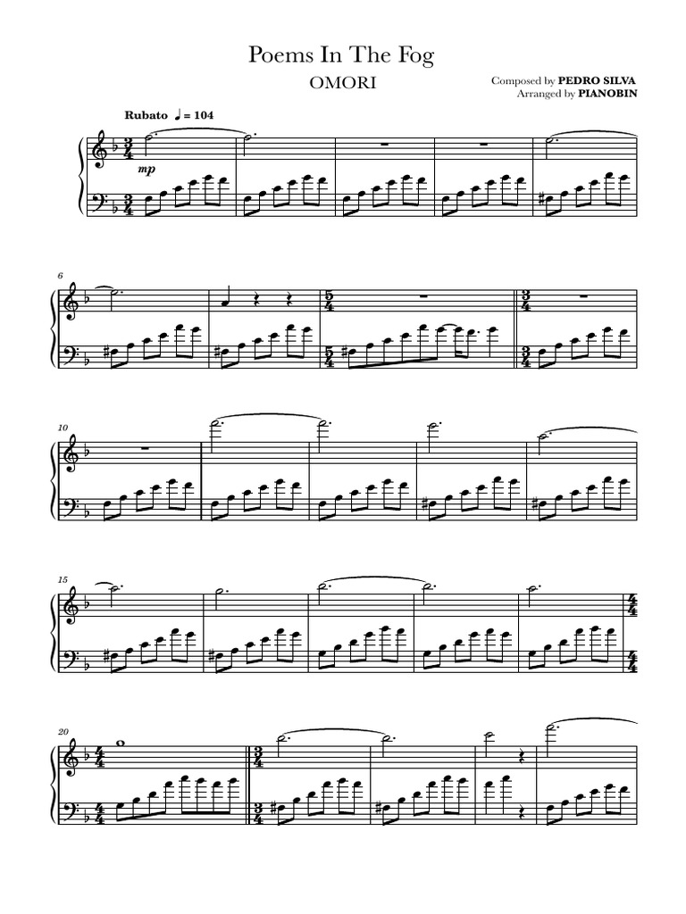 Poems in The Fog | PDF