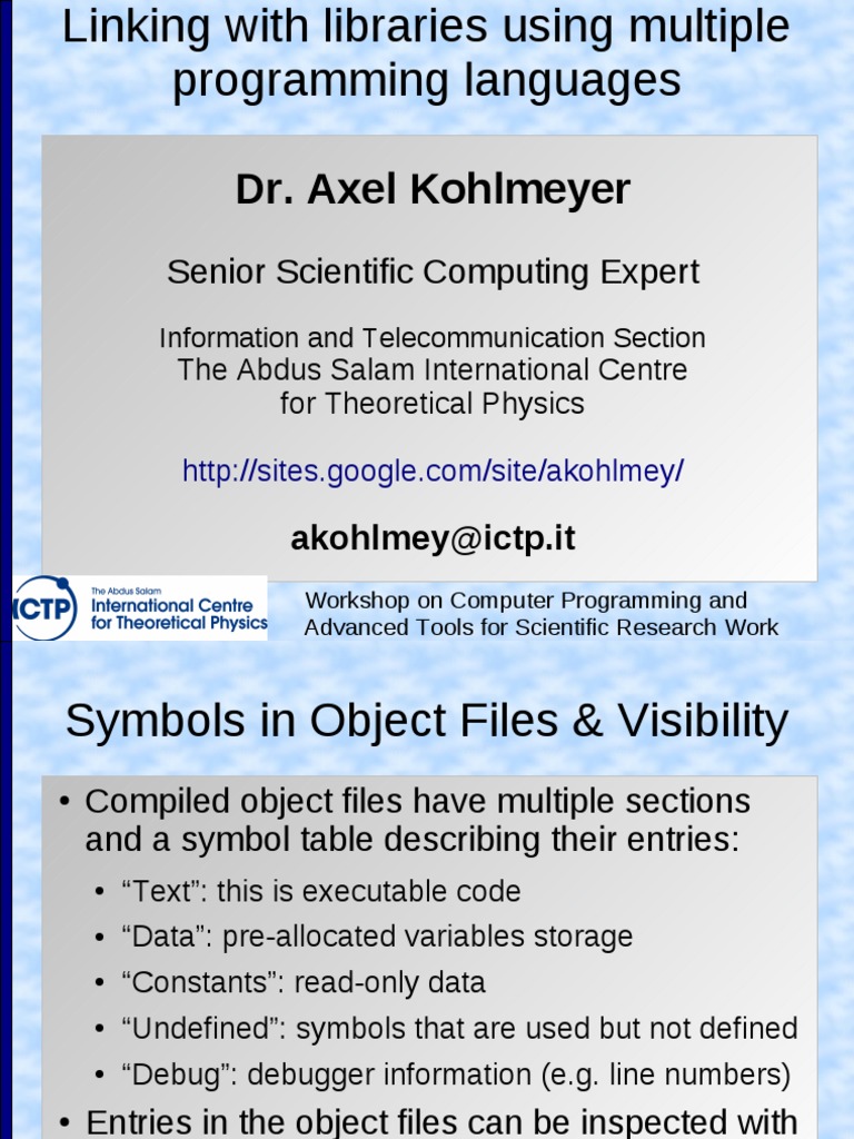 AK Linking Libraries | PDF | Library (Computing) | C++