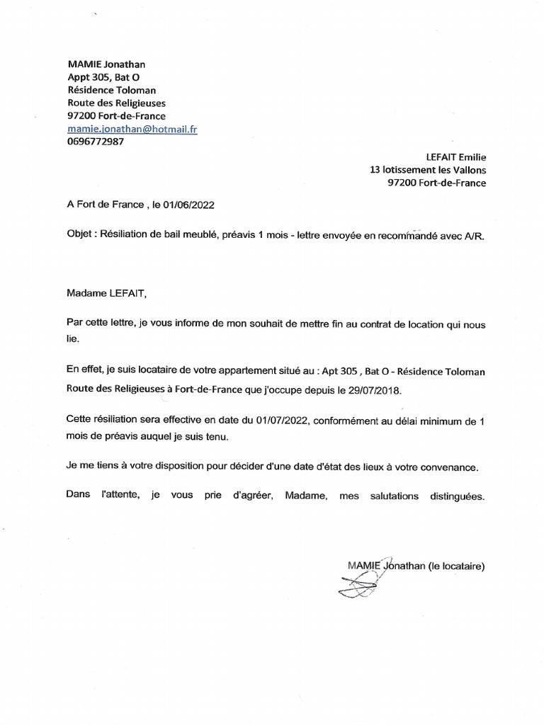Courrier Recommandé | PDF