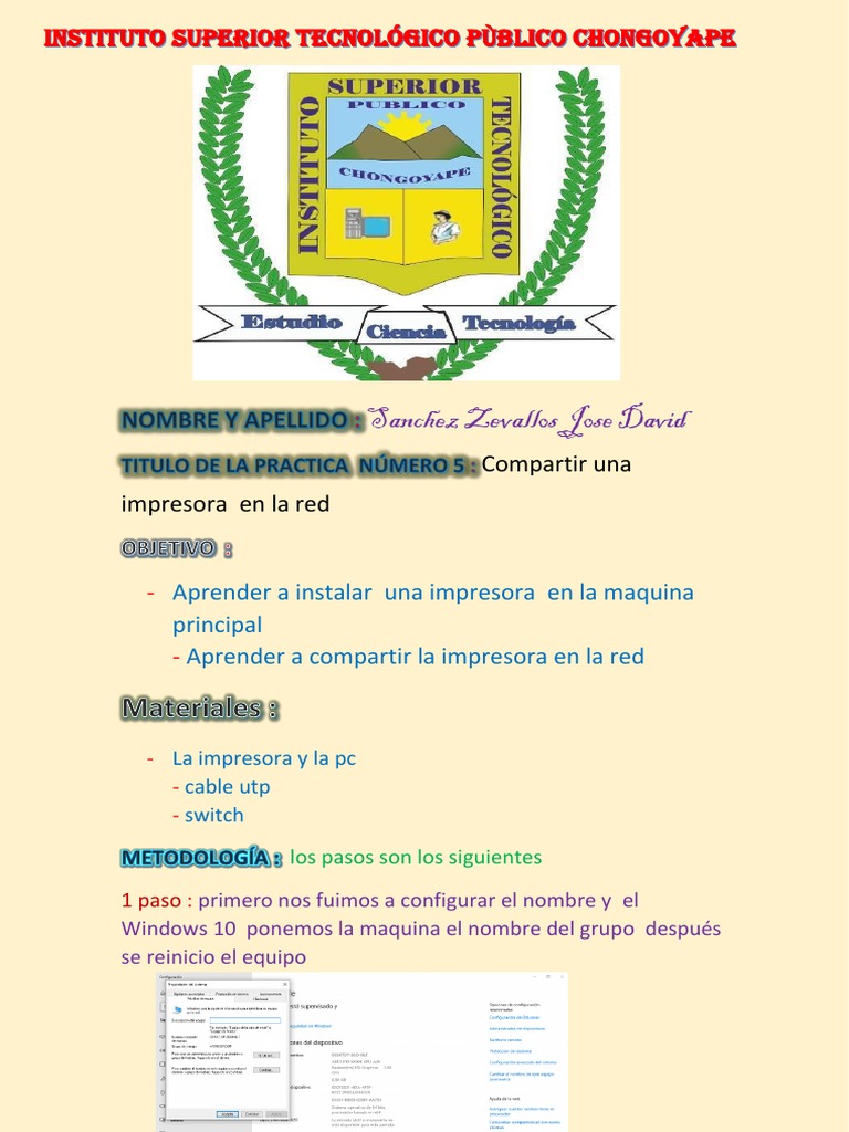 Practica 5 de Redes | PDF