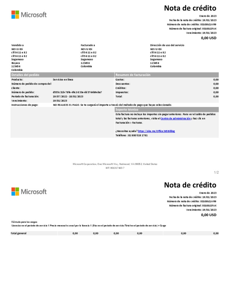 Detalles Del Pedido Resumen de Facturación | PDF | Business | Informática