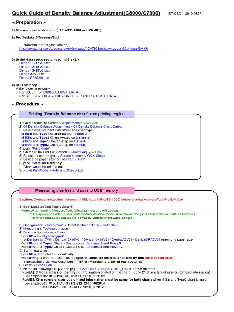 Density Balance Quick Guide | PDF | Computer Engineering | Computing