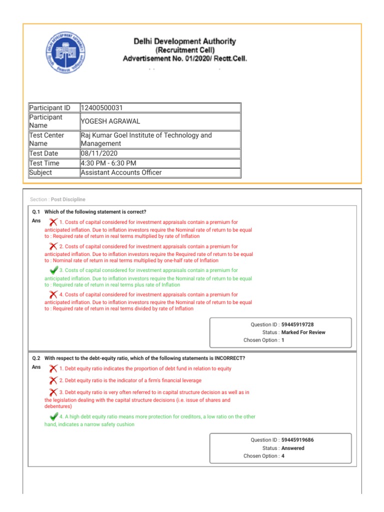 Dda 2020 | PDF | Net Present Value | Dividend