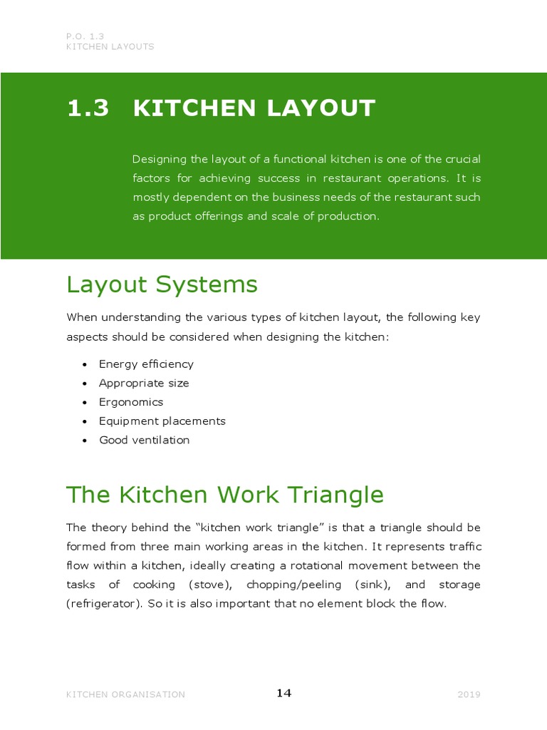 Chapter 3 (KO, 2019) | PDF | Kitchen | Restaurants