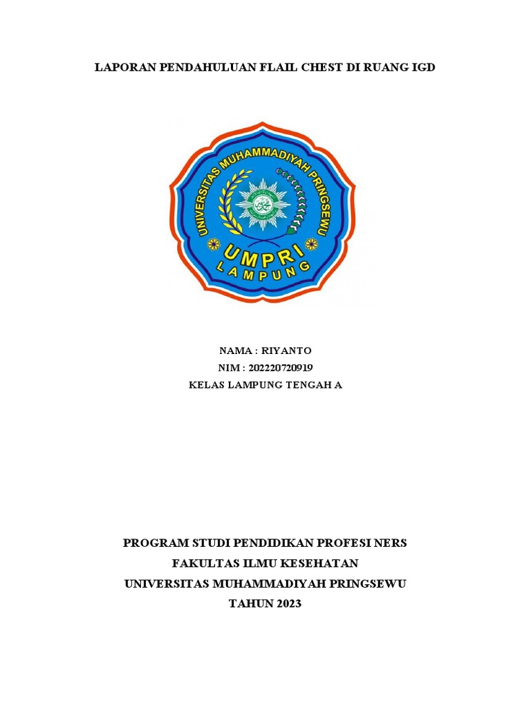 MG 4 LP FLAIL CHEST RIYANTO | PDF