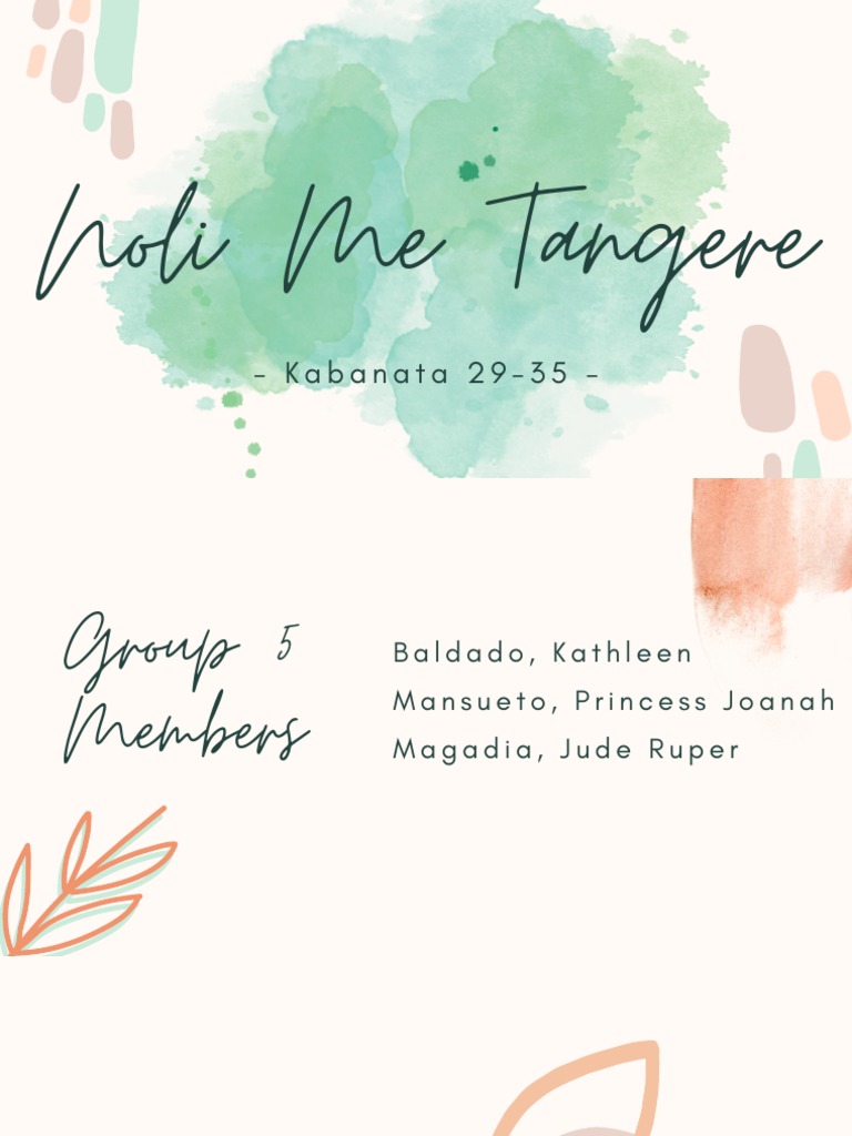 Filipino Kabanata 29-35 - Group 5 | PDF