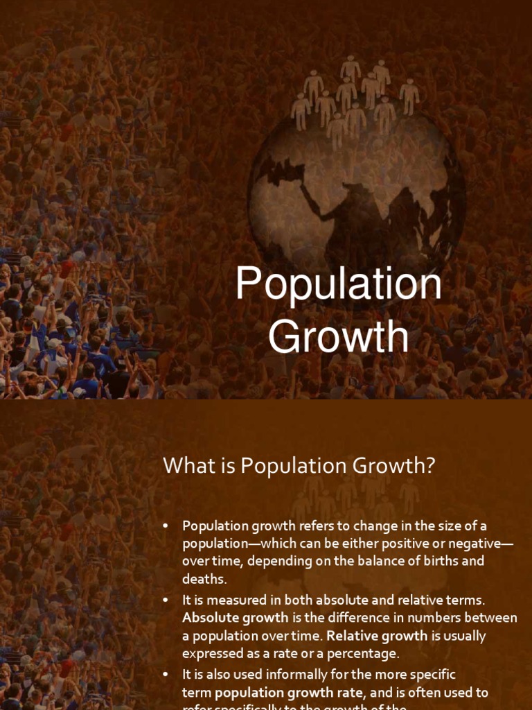 Understanding Population Growth Dynamics | PDF | Population Growth ...