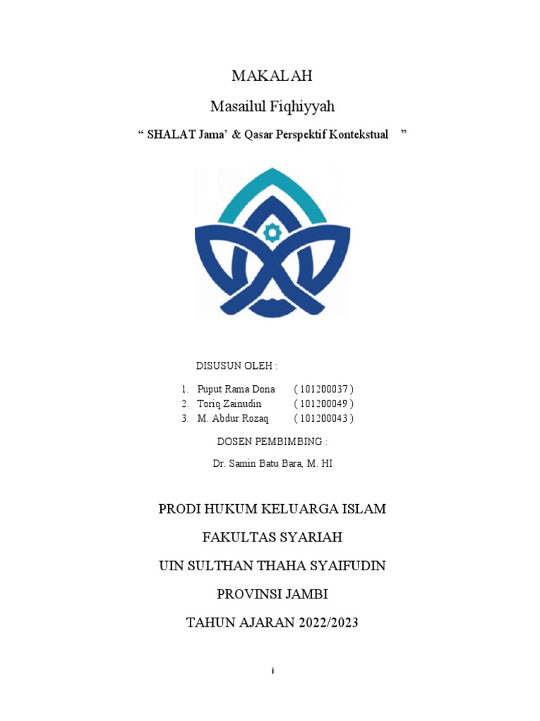 Makalah MK Masailul Fiqhiyyah | PDF