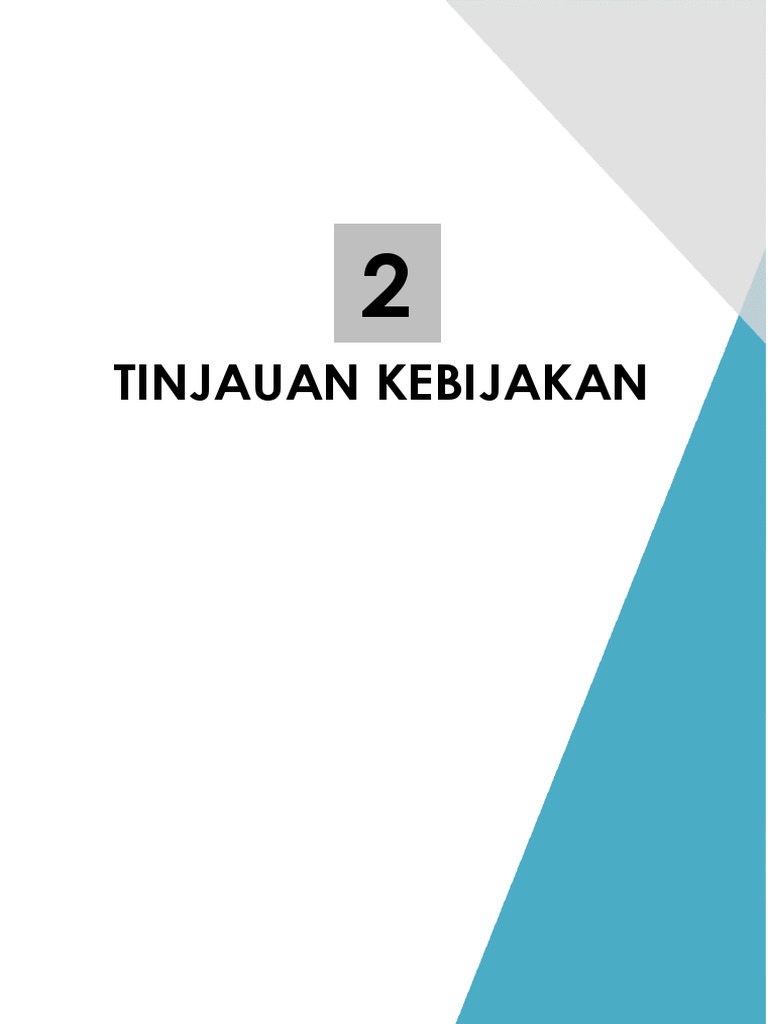 Bab Ii Tinjauan Kebijakan | PDF