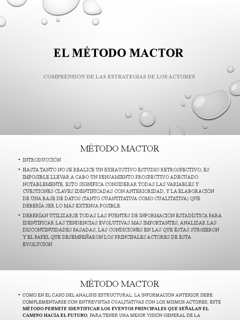 EL MÉTODO MACTOR Resumen | PDF | Aeropuerto | Matriz (Matemáticas)