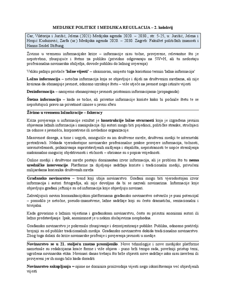 MPMR Drugi Kolokvij | PDF