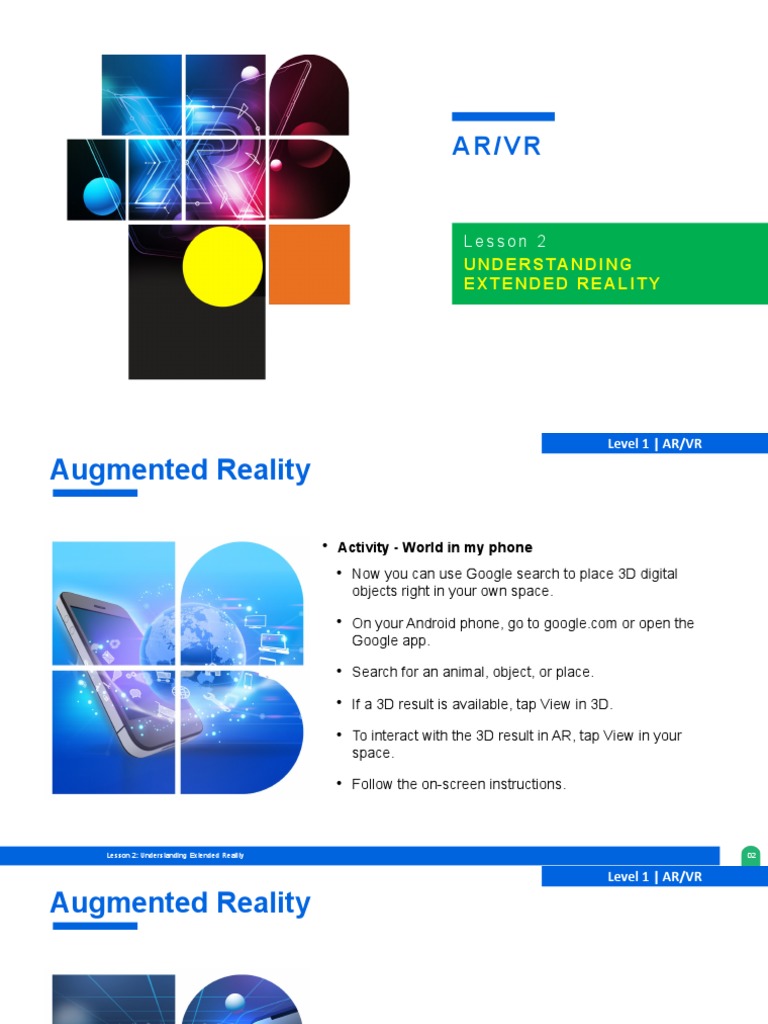 Understanding Extended Reality Basics | PDF | Augmented Reality | Virtual Reality