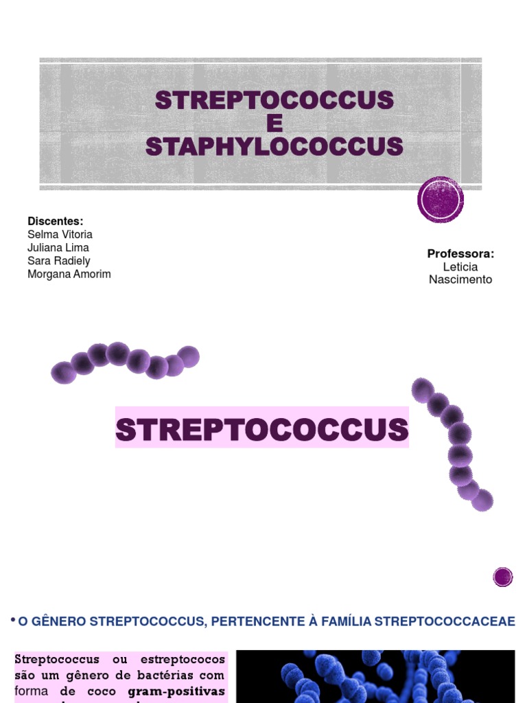 Streptococcus | PDF | Estreptococos | Estafilococo