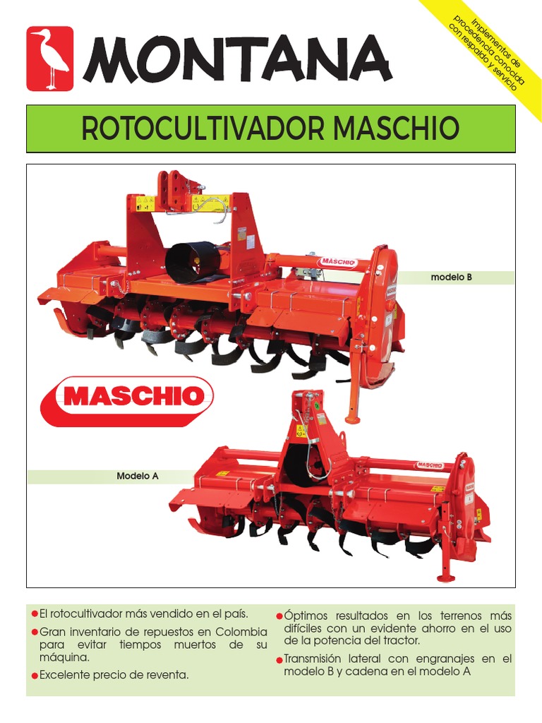 Rotocultivador | PDF | Engranaje | Transporte