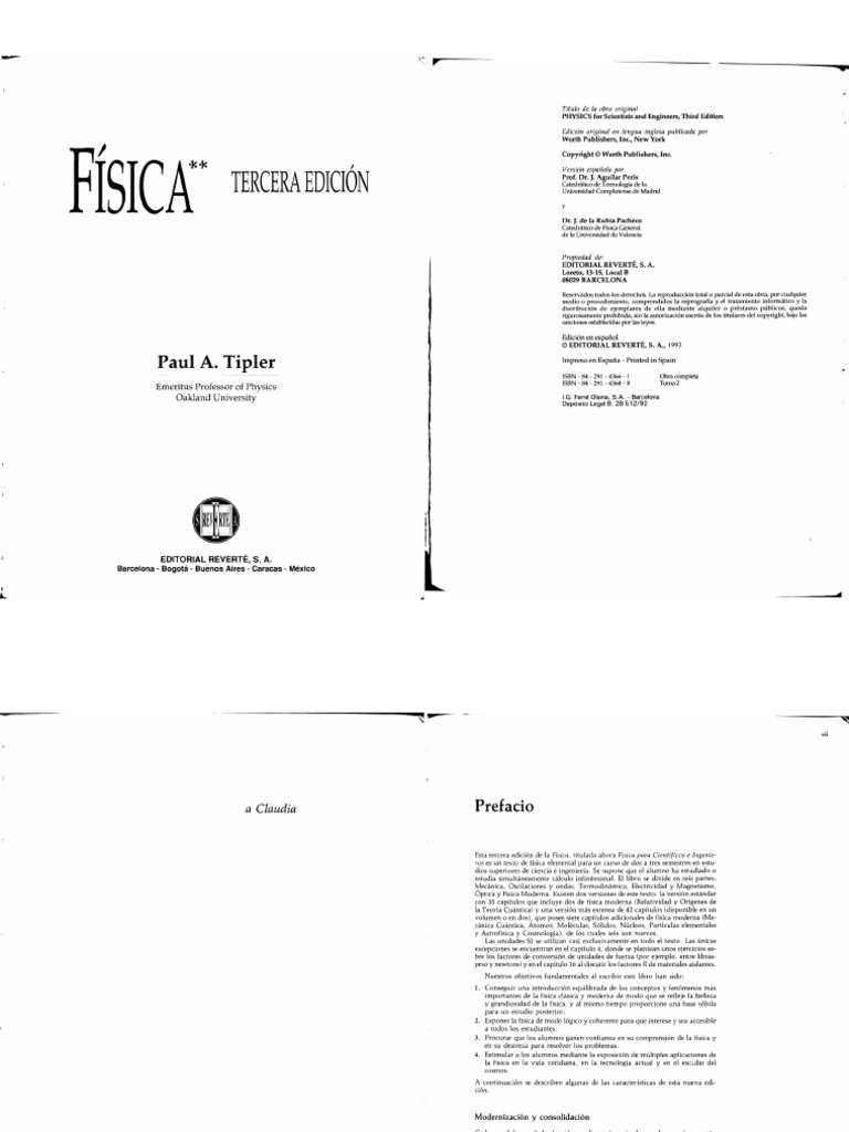 Fisica Vol. II - Tipler | PDF