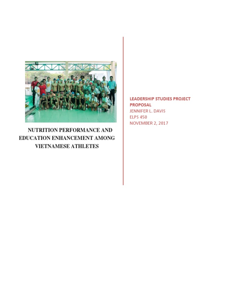 Senior Capstone Project Proposal | PDF | Obesity | Leadership Senior Capstone Project Proposal | PDF | Obesity | Leadership