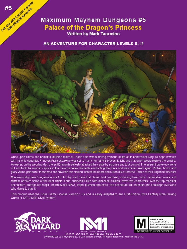 Dragon Princess v3 Combined 05-11-22 | PDF | Dragon | Castle