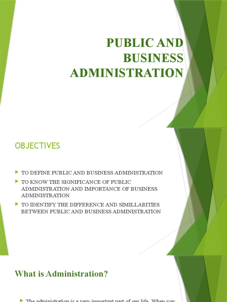 Topc11-Public and Business Administration | PDF | Public Administration | Human Resources
