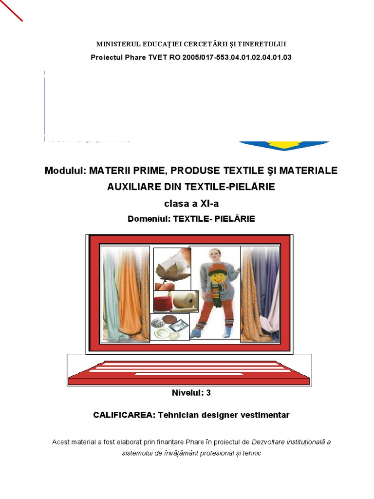 Materii Prime Textile Produse Textile Si Materiale Auxiliare Din ...