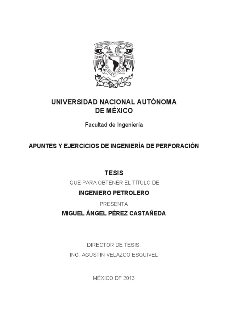 Que para Obtener El Titulo de Mexico DF | PDF | Presión | Permeabilidad ...