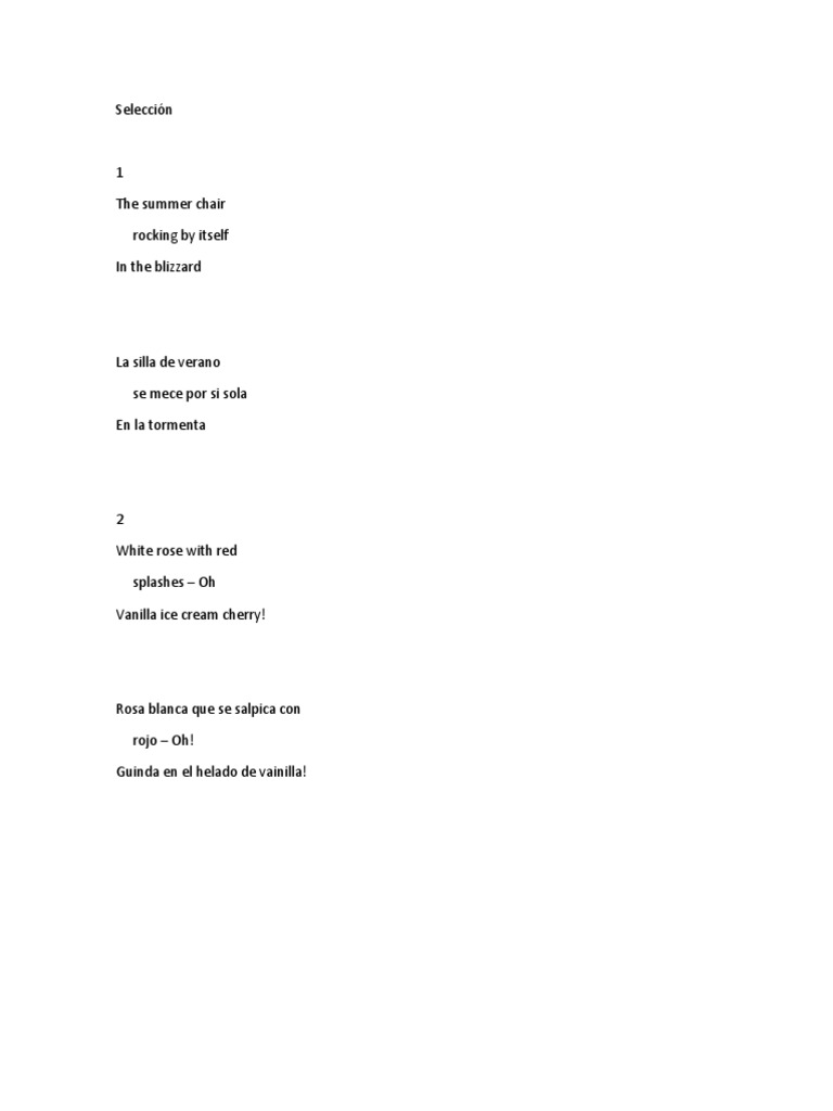 Todos Los Haikus Kerouac | PDF