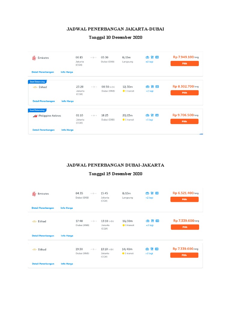 Tiket Pesawat, Hotel & Percakapan Pemesanan Hotel | PDF