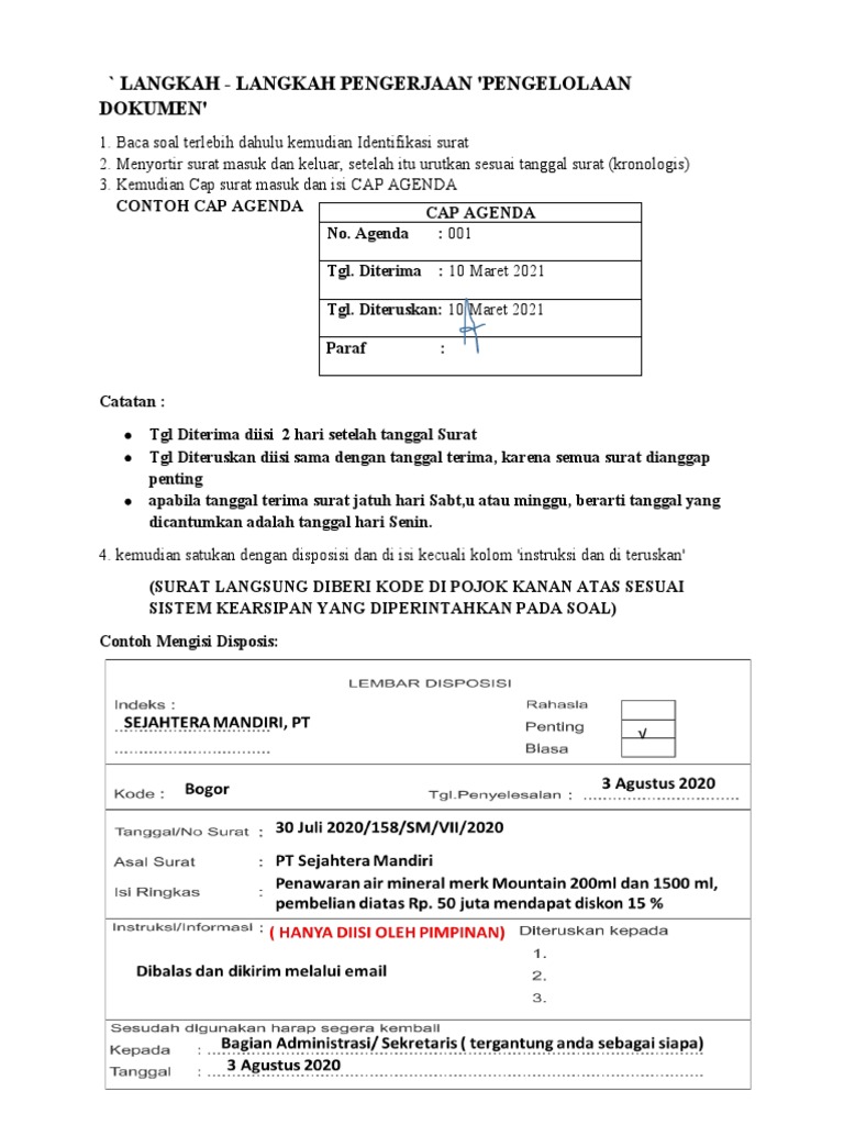 Langkah-Langkah Pengerjaan Ujian Sertifikasi LSP | PDF