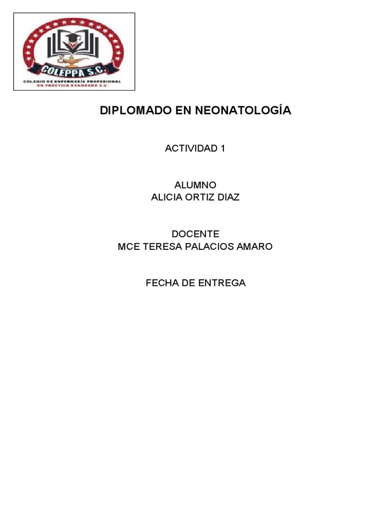 Trabajo de Enferm | PDF | Parto prematuro | Amamantamiento